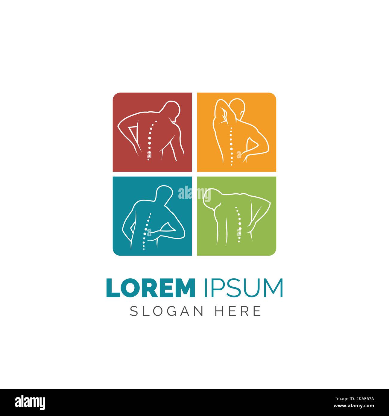 A vector illustration of a lorem ipsum logo isolated on a white ...