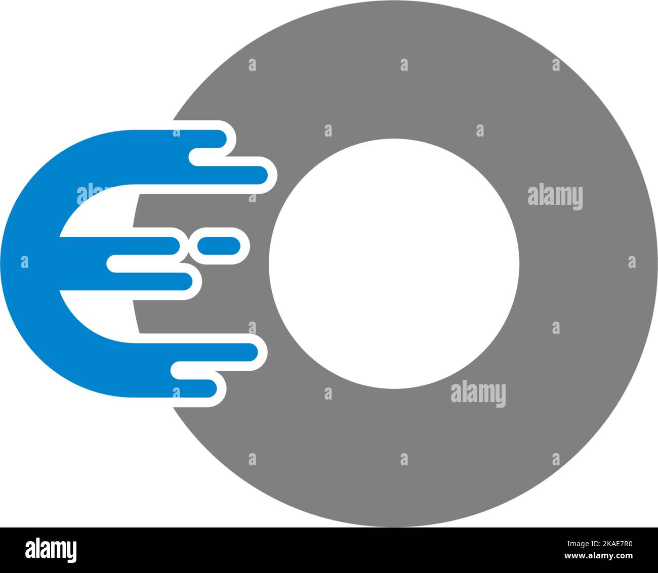 A vector illustration of EO logo icon template Stock Vector Image & Art ...