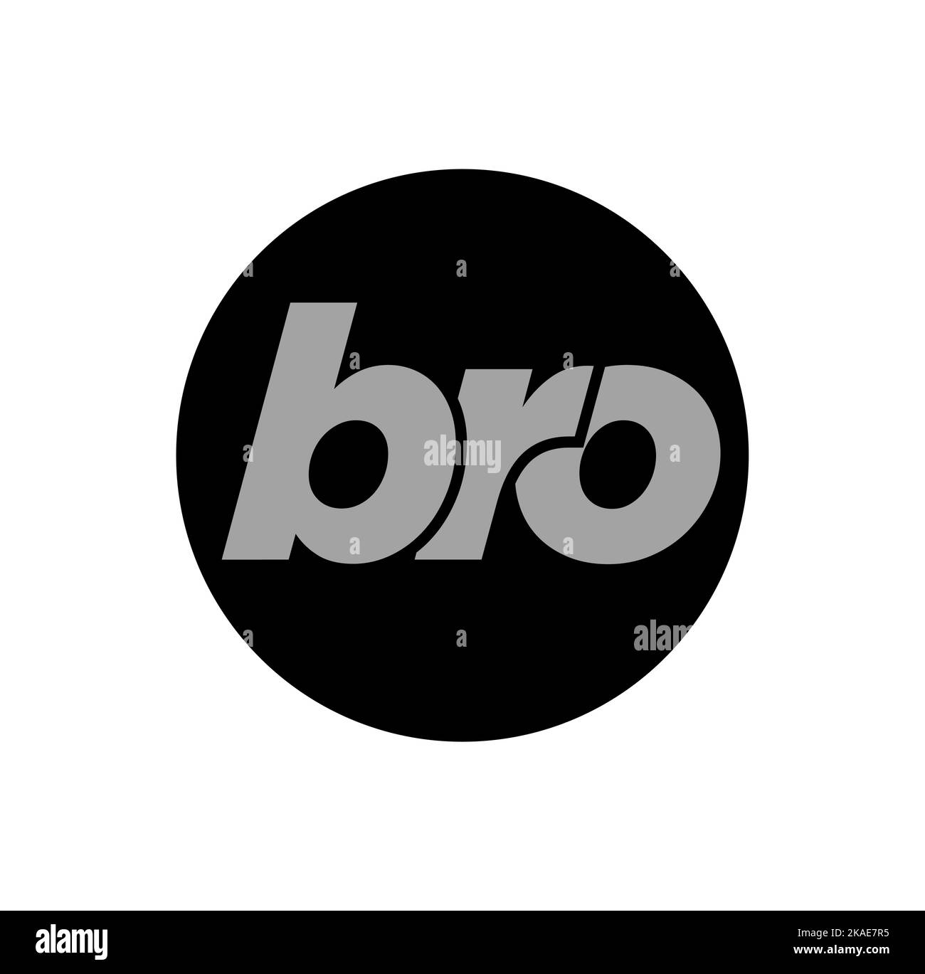 Bro logo design hi-res stock photography and images - Alamy