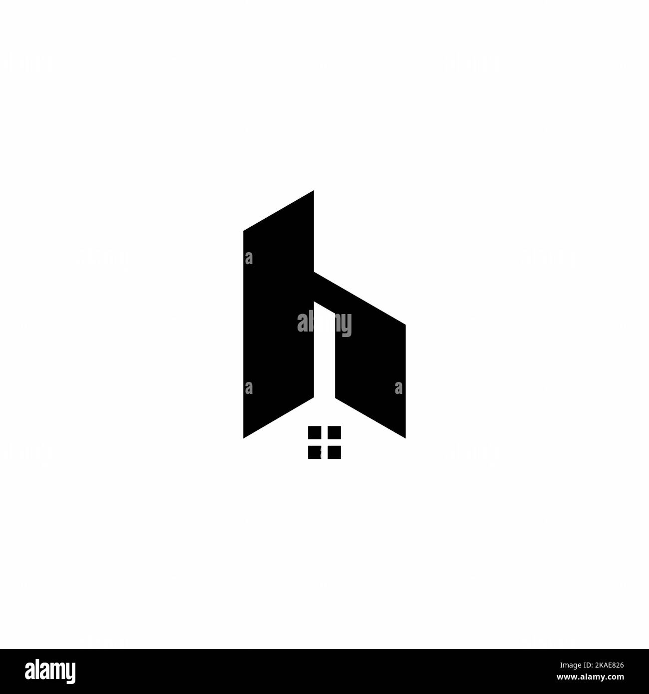 H logo house simple elegant nuance Stock Vector Image & Art - Alamy
