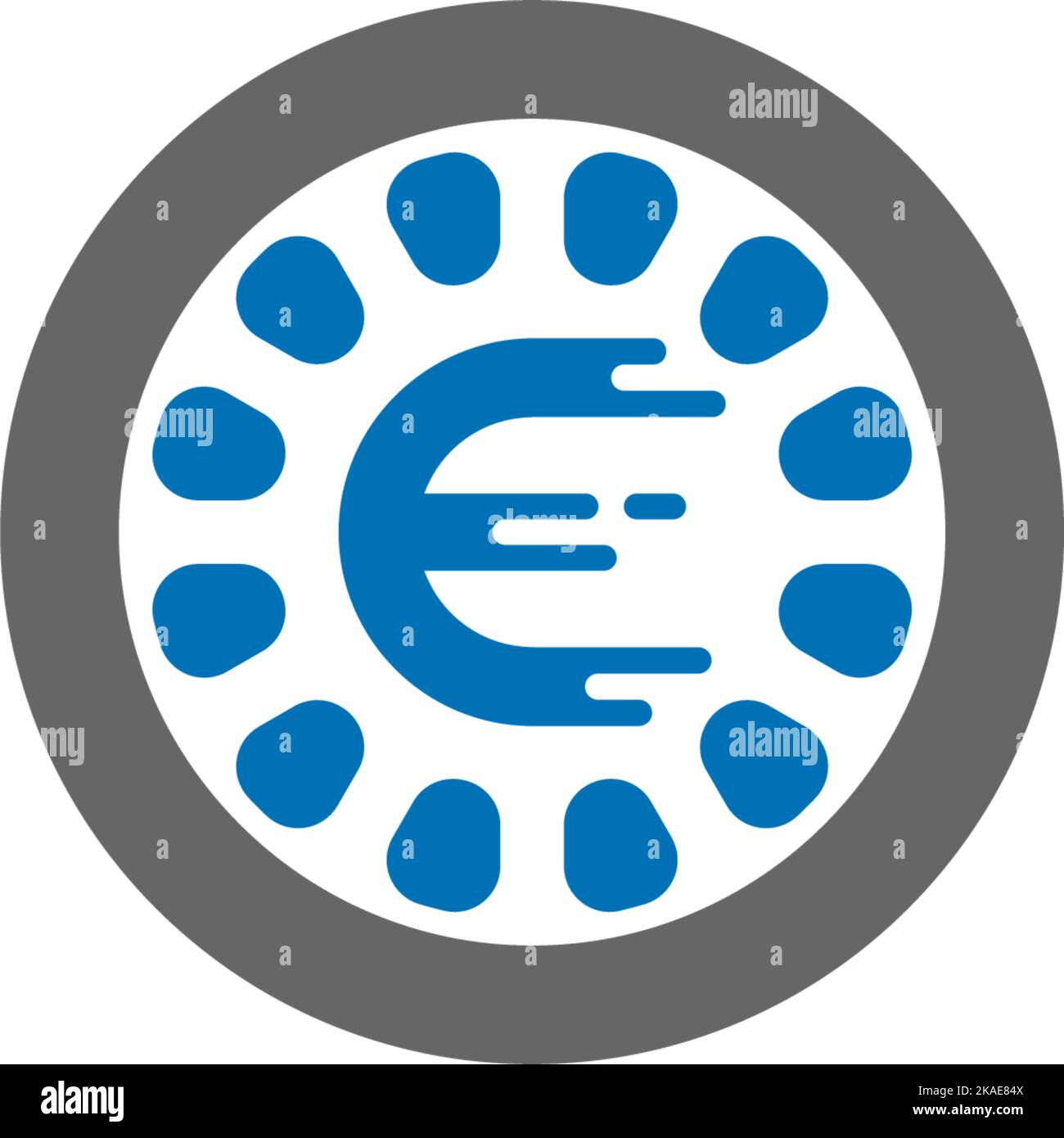 A vector illustration of EO logo icon template Stock Vector Image & Art ...