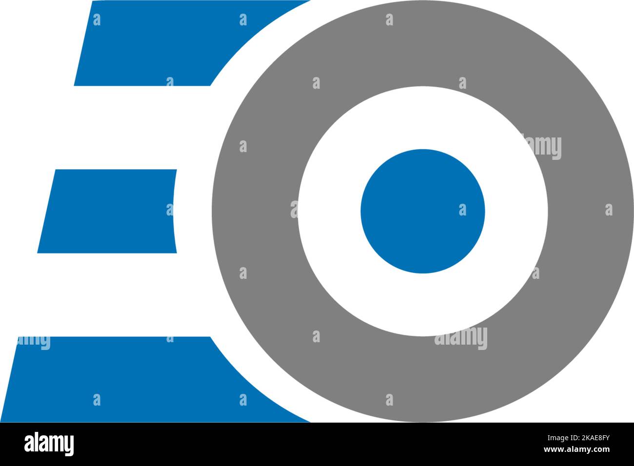 A vector illustration of EO logo icon template Stock Vector Image & Art ...