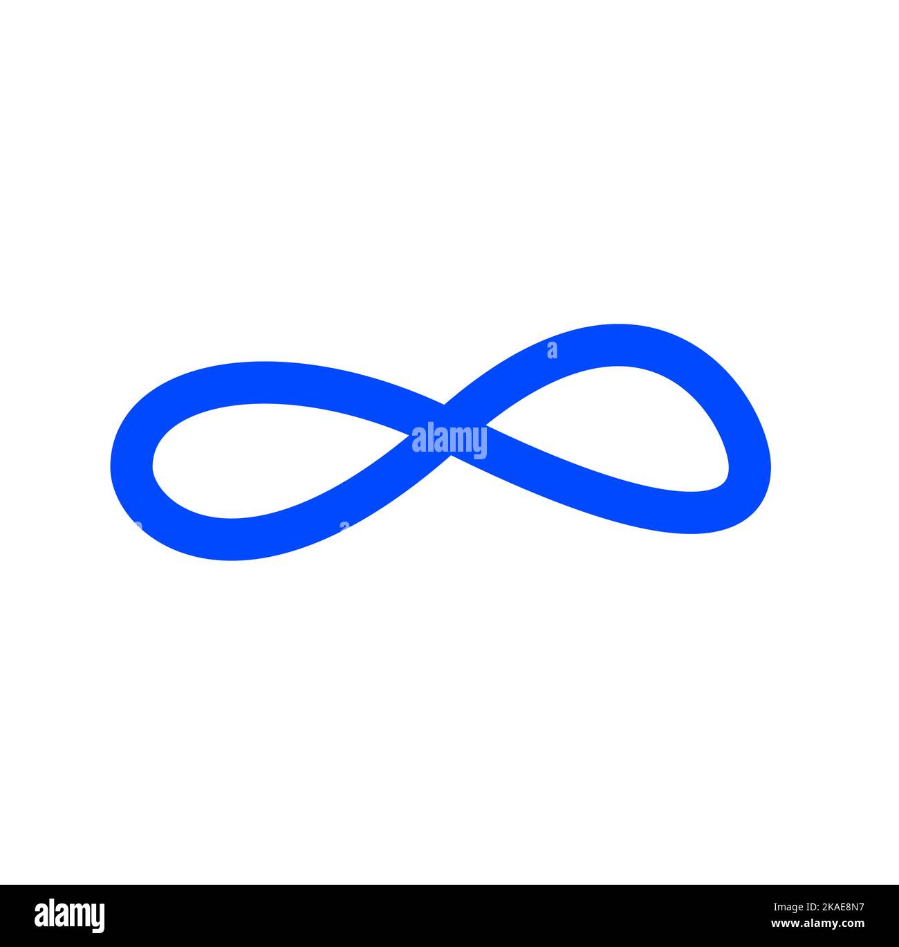 A vector design of infinity monogram icon on white background Stock ...