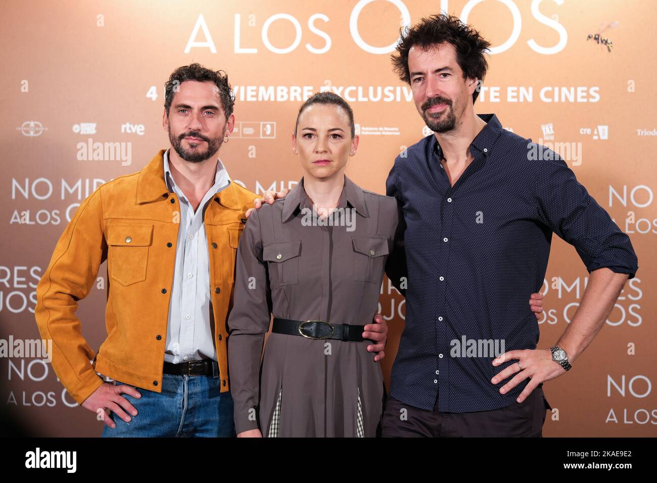 Madrid, Spain. 02nd Nov, 2022. (From L-R) Actor Paco Leon, actress ...
