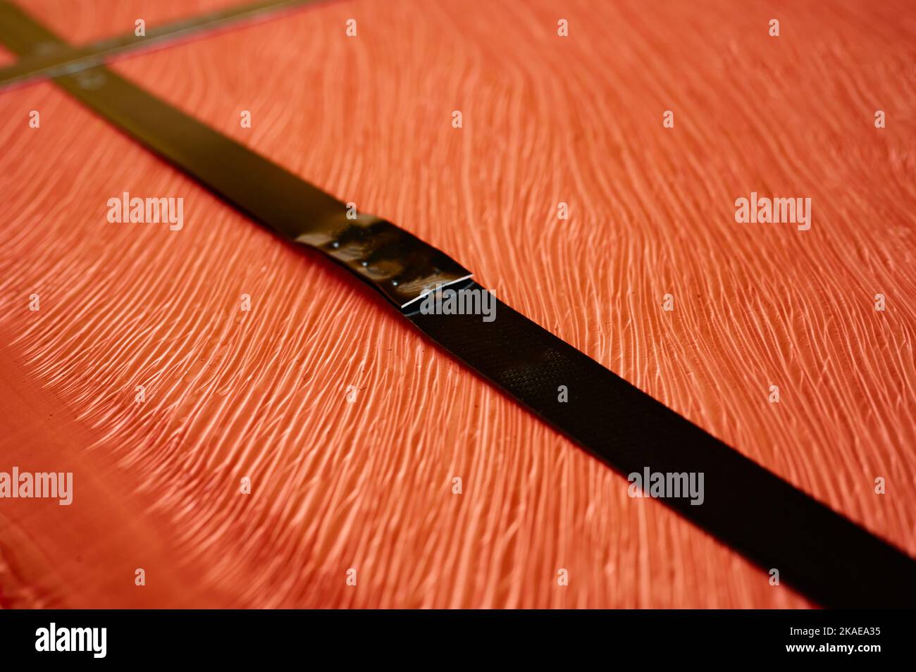 Cathode copper plates stack as finished product in warehouse Stock ...