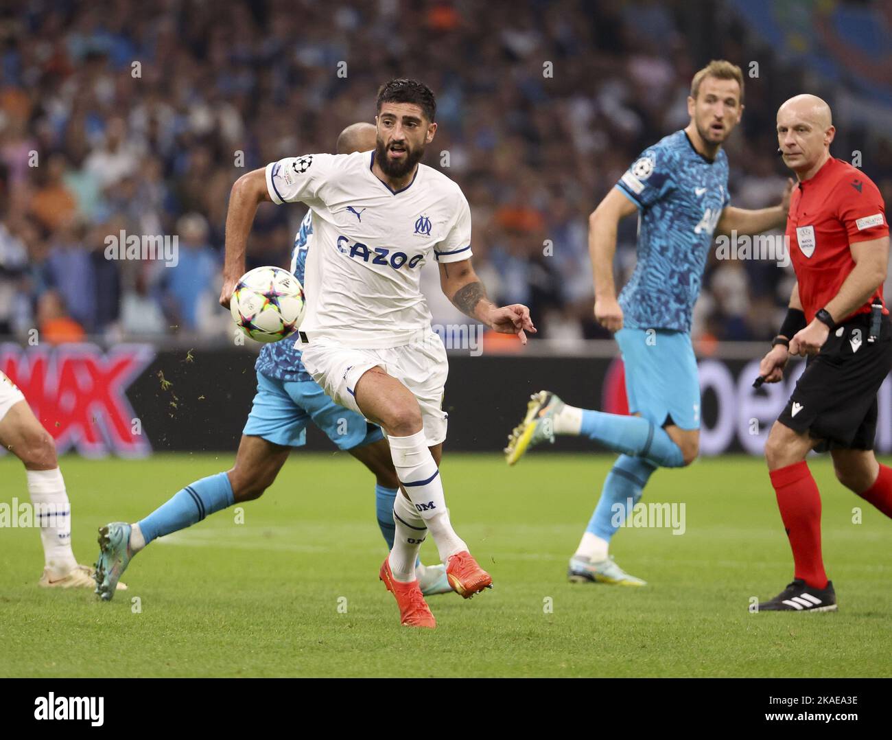 Samuel Gigot of Marseille during the UEFA Champions League, Group D ...