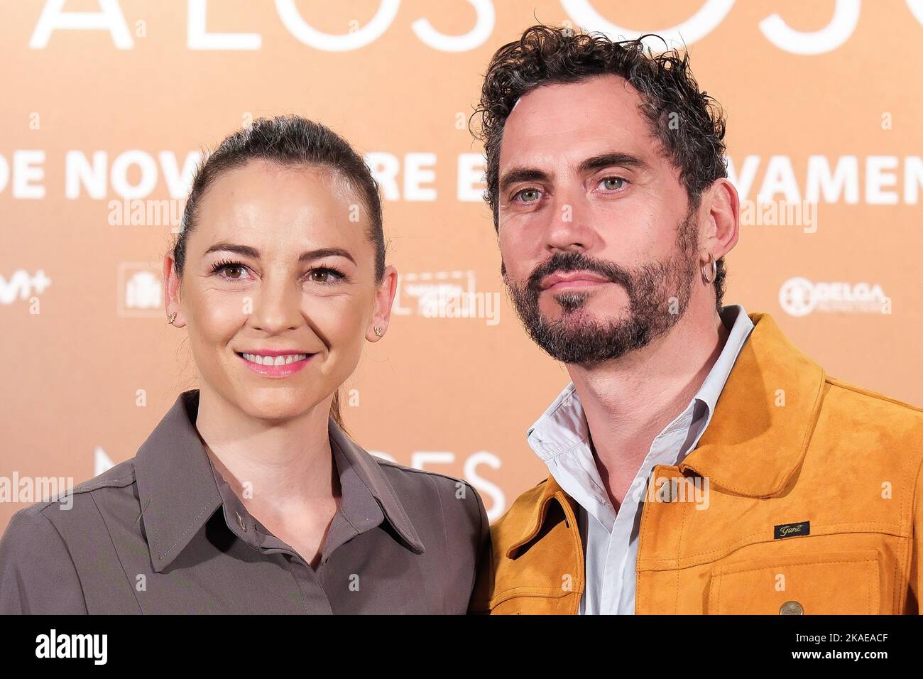 (From L-R) Actress Leonor Watling and actor Paco Leon attend the 'No ...