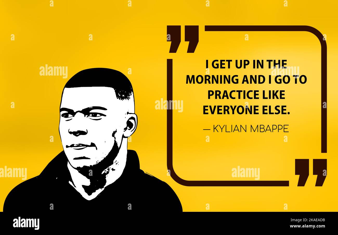 Kylian mbappe design hi-res stock photography and images - Alamy