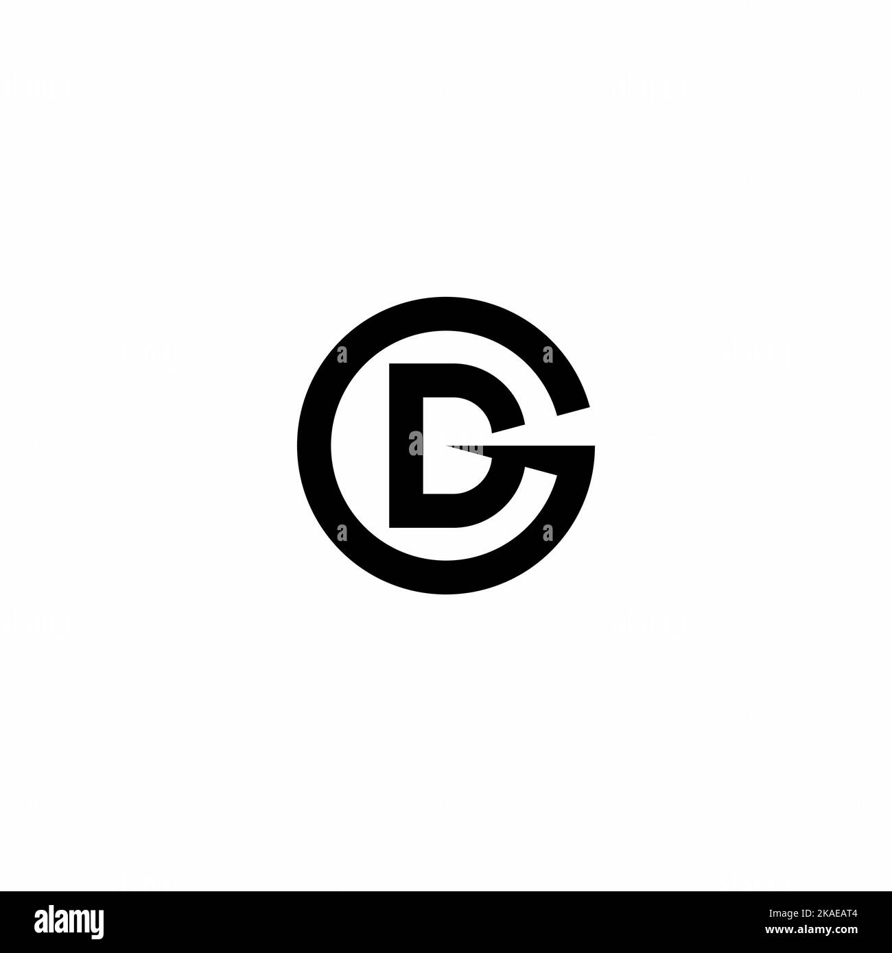 DG logo simple elegant feel Stock Vector Image & Art - Alamy