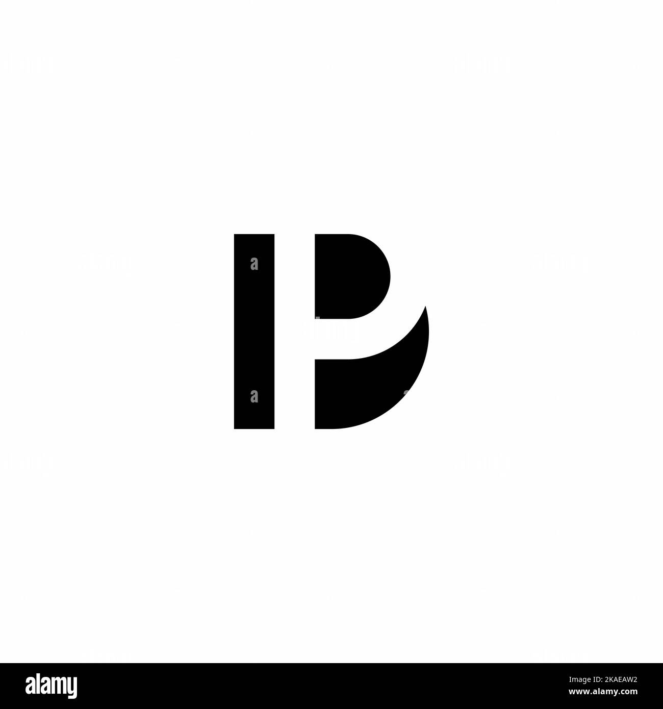 Simple d logo Black and White Stock Photos & Images - Alamy