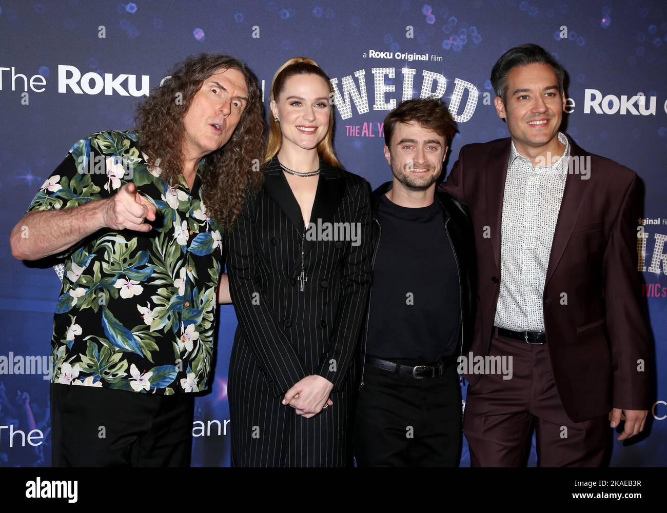 Weird Al Yankovic, Evan Rachel Wood, Daniel Radcliffe and Eric Appel ...