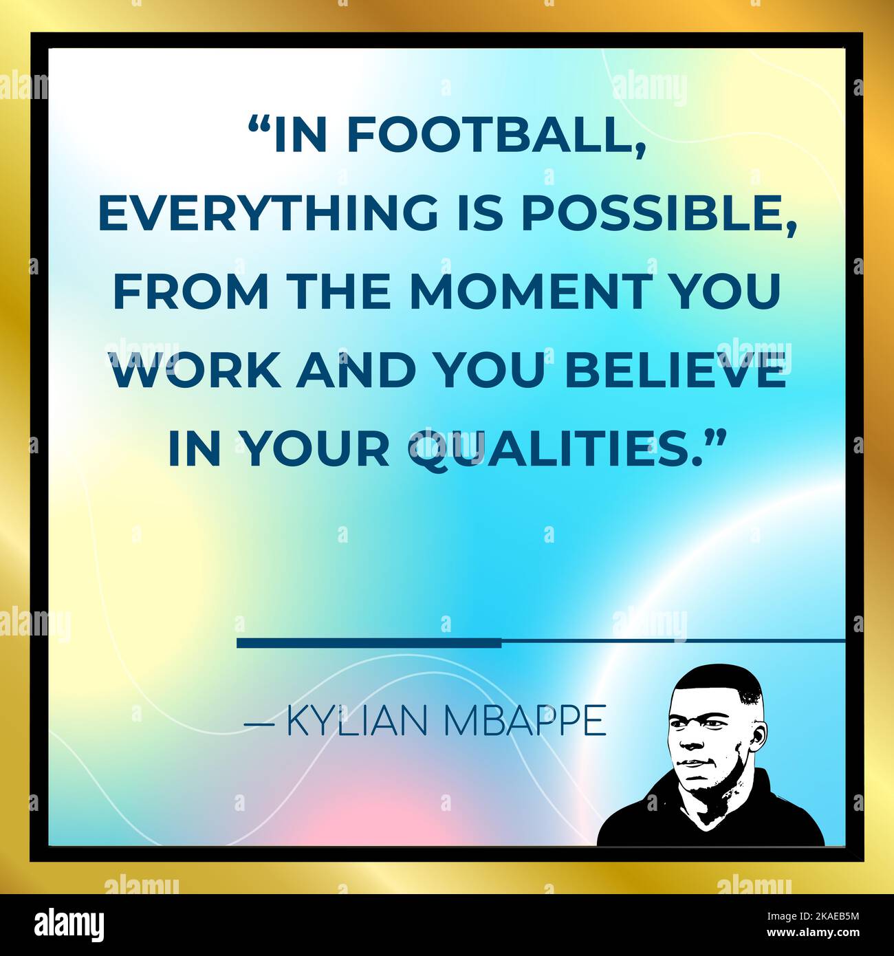 Kylian mbappe vector hi-res stock photography and images - Alamy