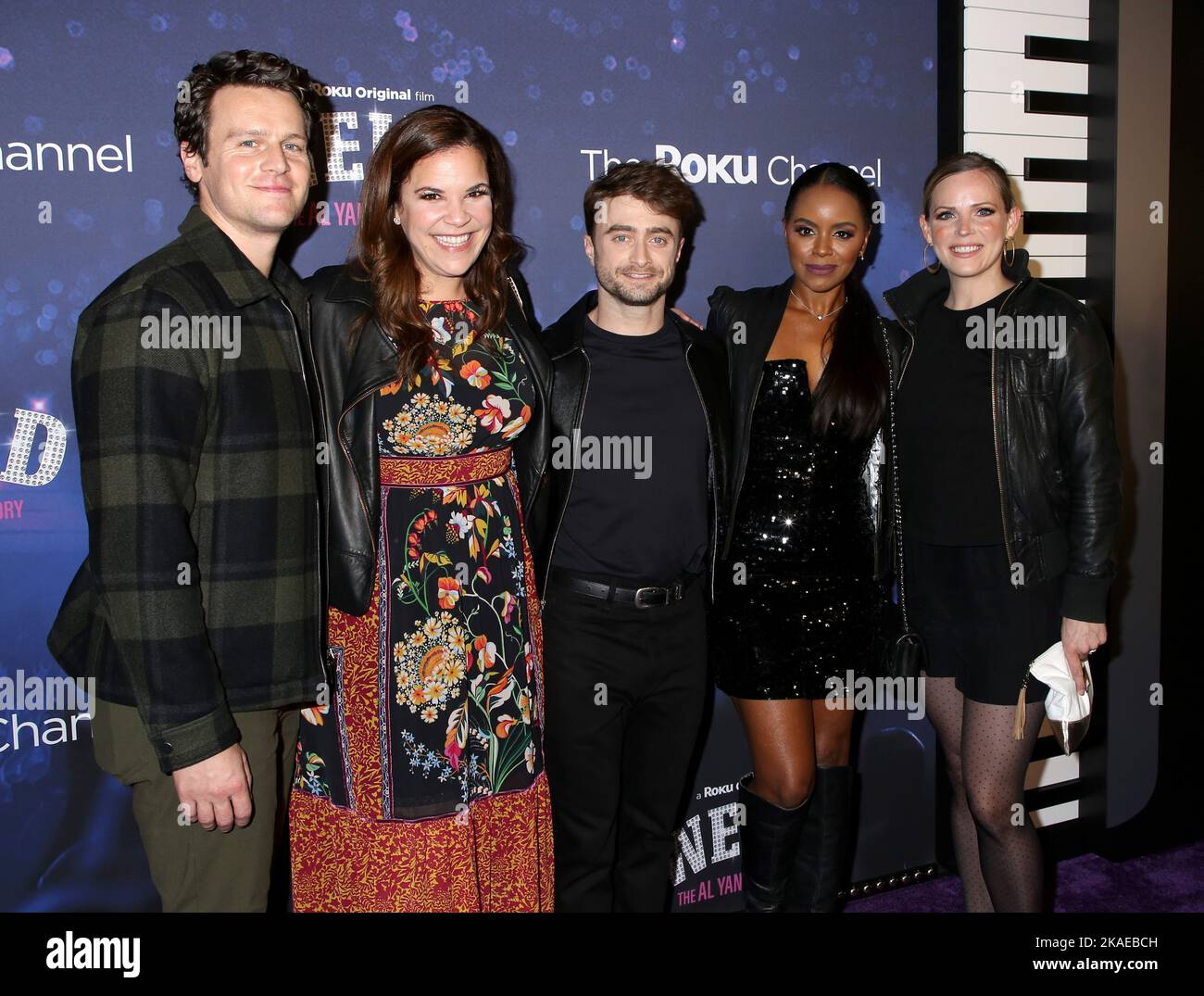 Jonathan Groff, Lindsay Mendez, Daniel Radcliffe, Krystal Joy Brown and ...