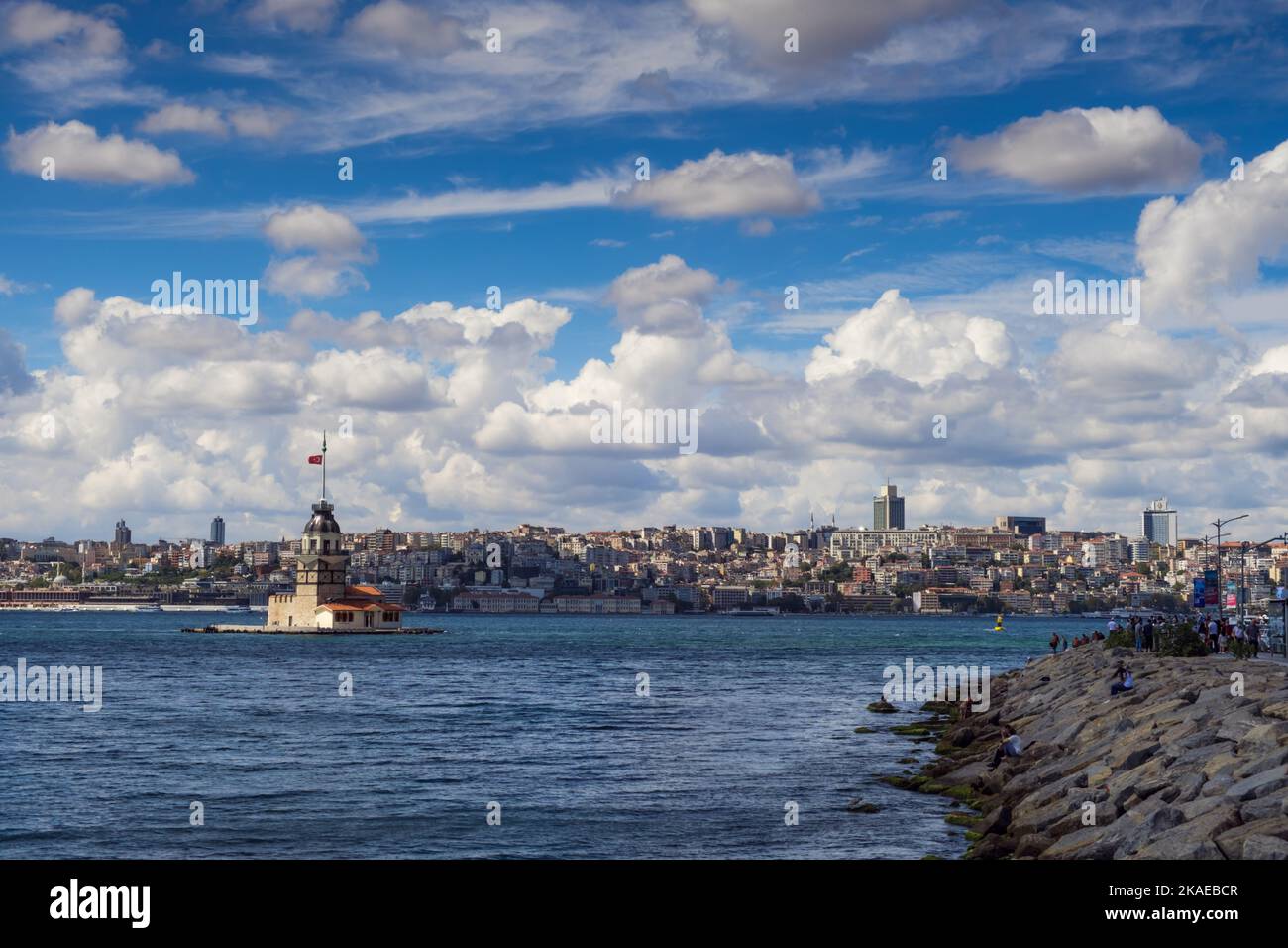 Old maiden tower istanbul turkey anatolia hi-res stock photography and ...