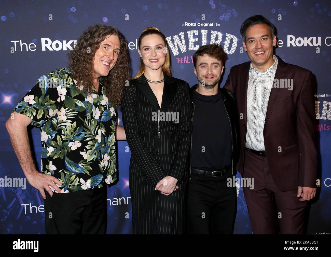 Weird Al Yankovic, Evan Rachel Wood, Daniel Radcliffe and Eric Appel ...