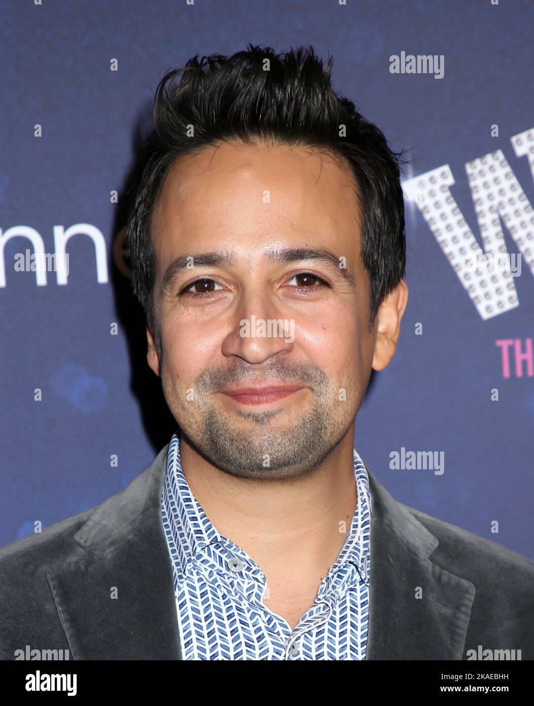 Lin-Manuel Miranda attending 'Weird: The Al Yankovic Story' New York ...