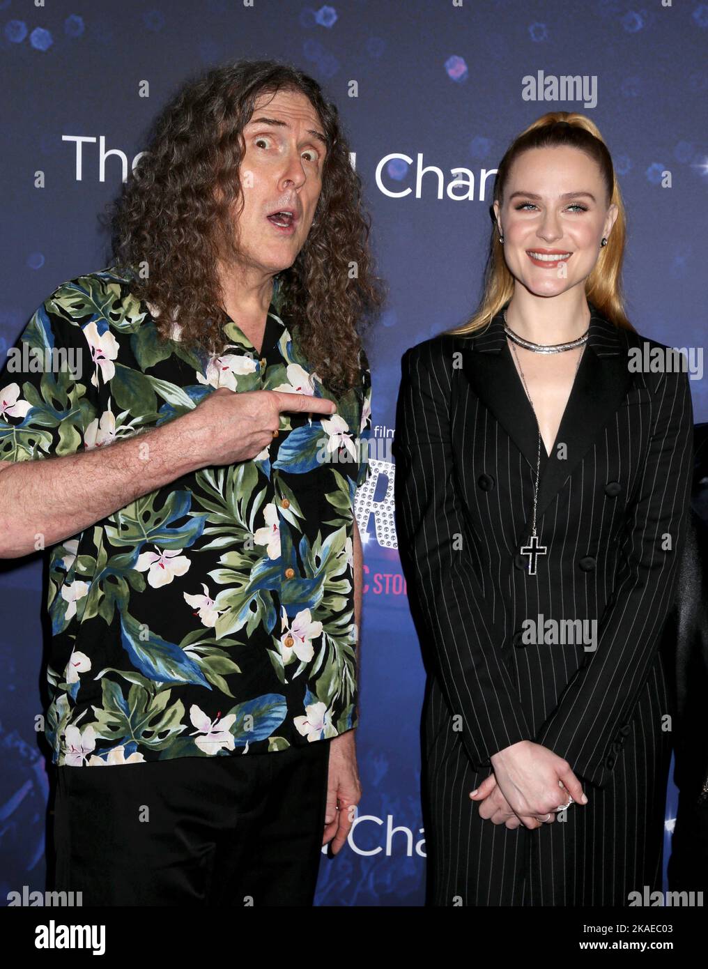 Weird Al Yankovic and Evan Rachel Wood attending 'Weird: The Al ...