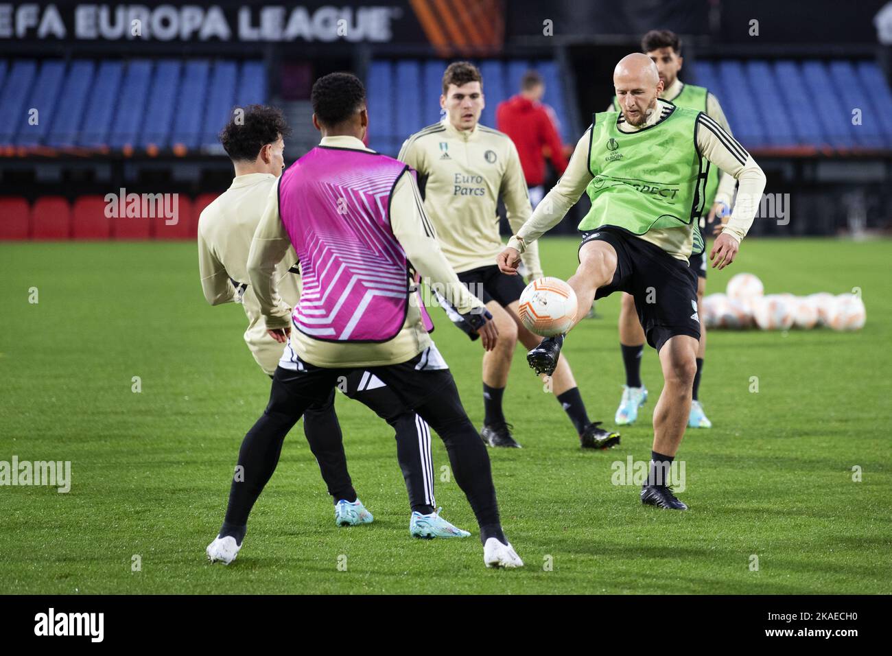 ROTTERDAM - Gernot Trauner Feyenoord during training before the UEFA ...