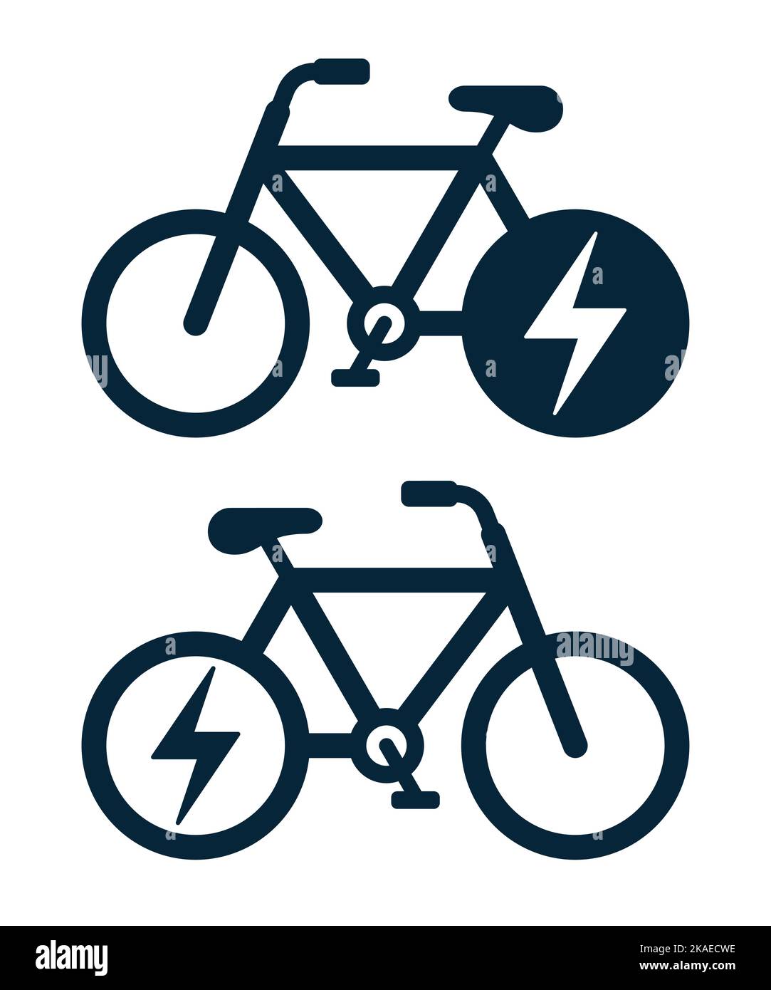 Power e bike Stock Vector Images - Alamy