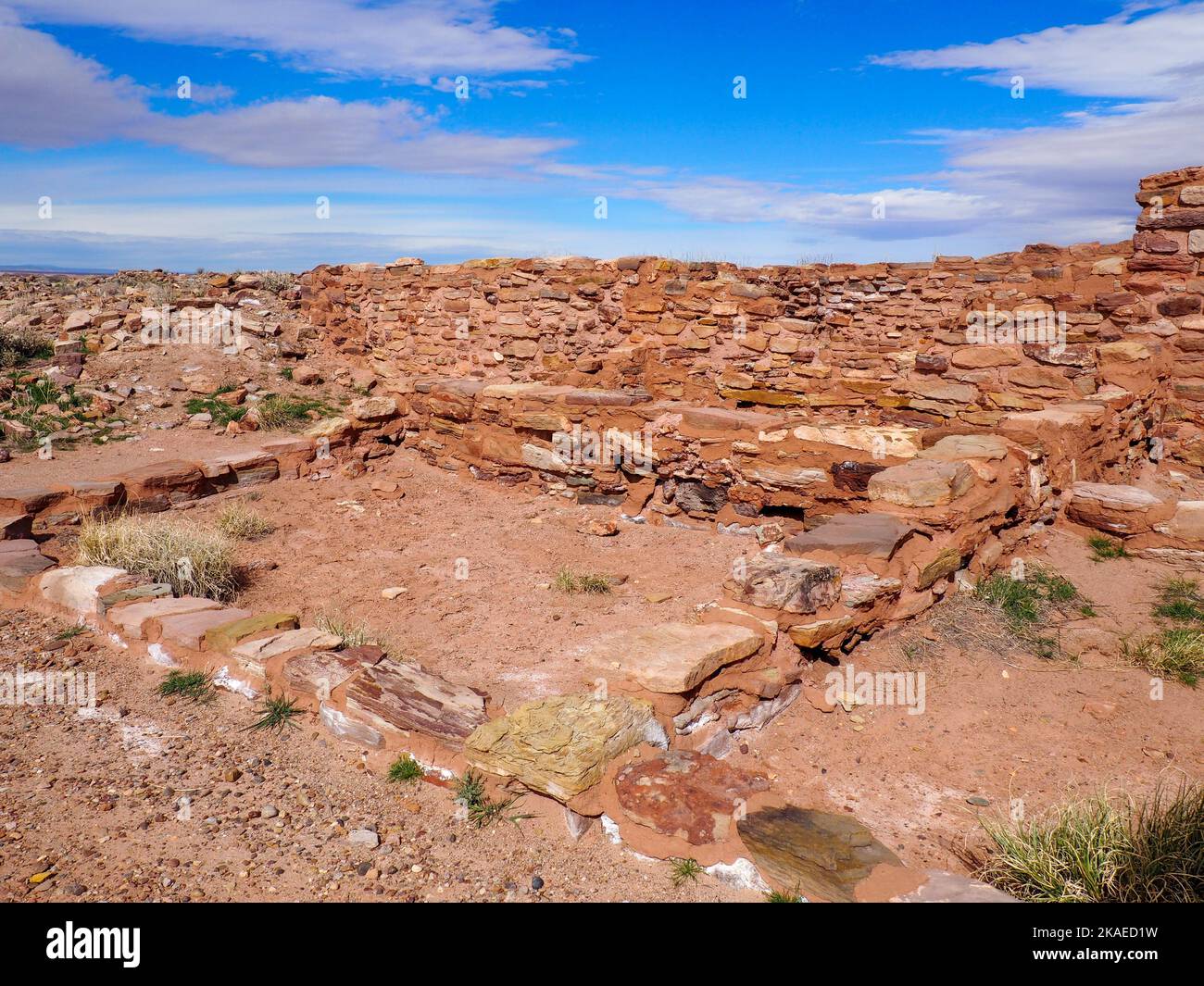 red rock ancient ruins in Arizona Stock Photo - Alamy