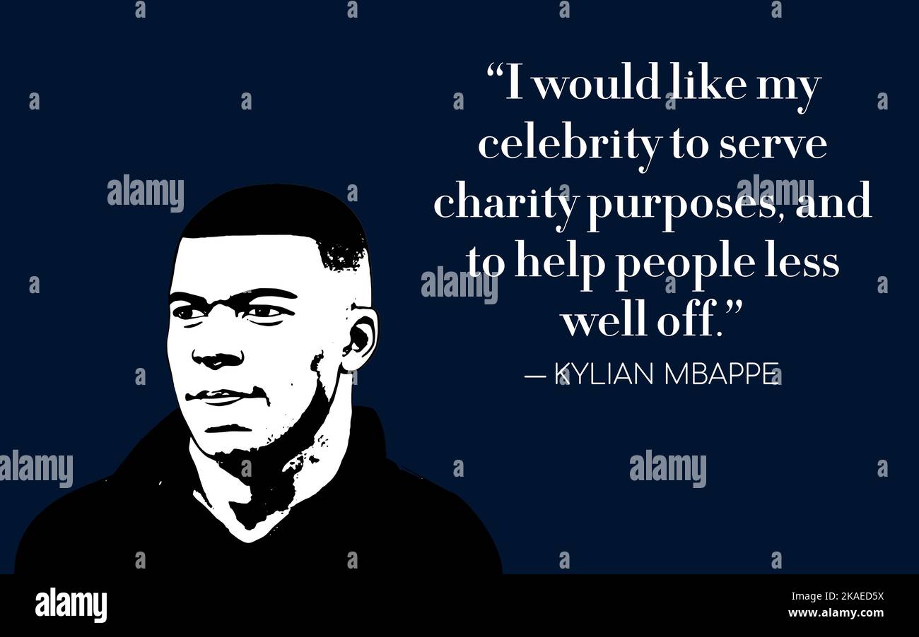 Kylian mbappe vector hi-res stock photography and images - Alamy