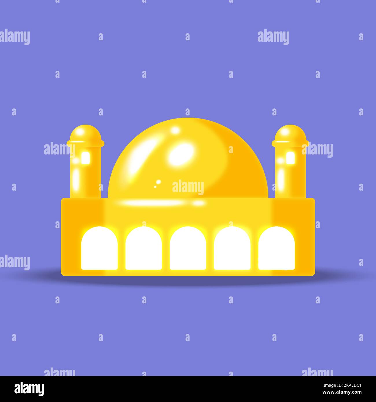 this i3d realistic mosque Islamic object Stock Vector Image & Art - Alamy