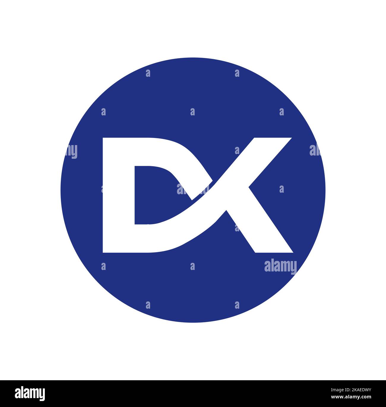 Initials dx Stock Vector Images - Alamy
