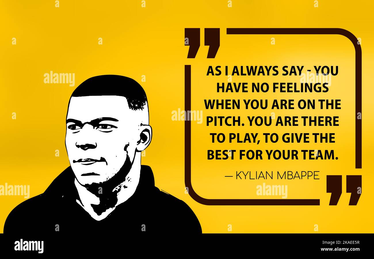Kylian mbappe design hi-res stock photography and images - Alamy