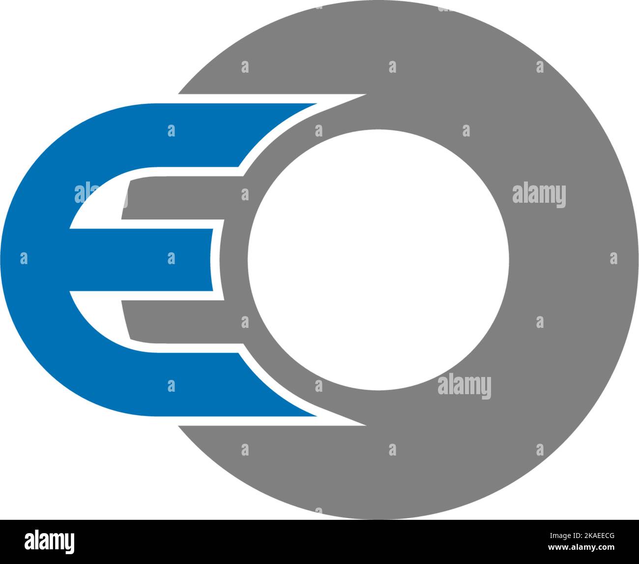 A vector illustration of EO logo icon template Stock Vector Image & Art ...
