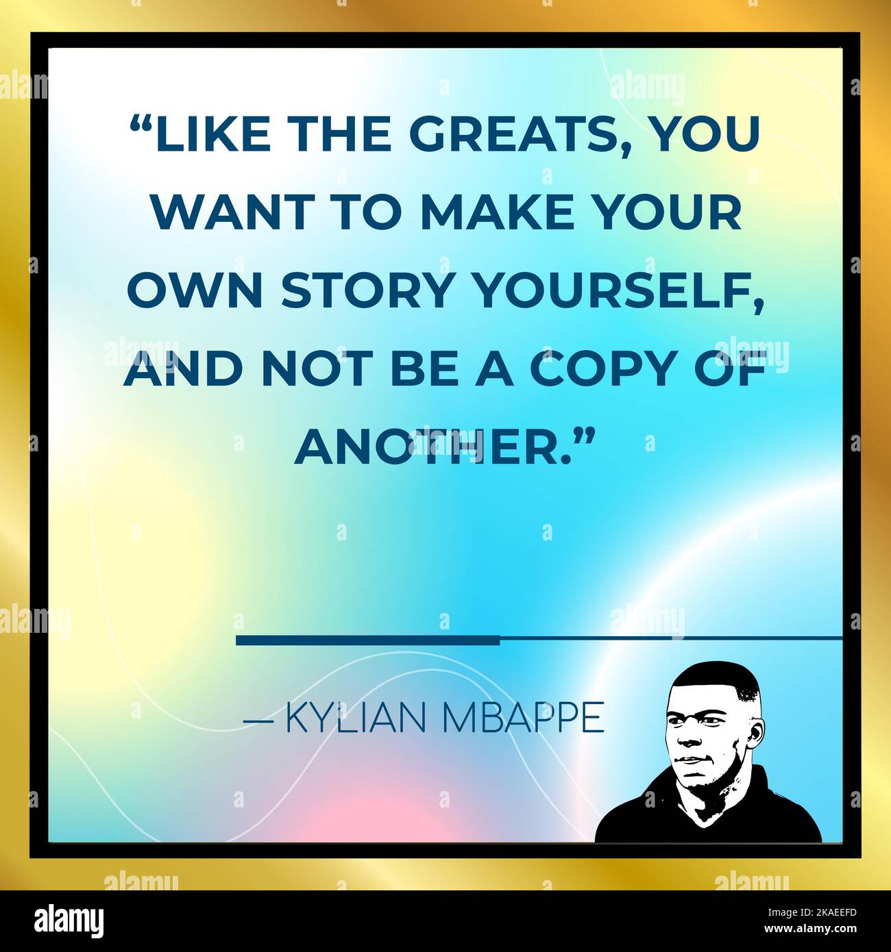 Kylian mbappe illustration hi-res stock photography and images - Alamy