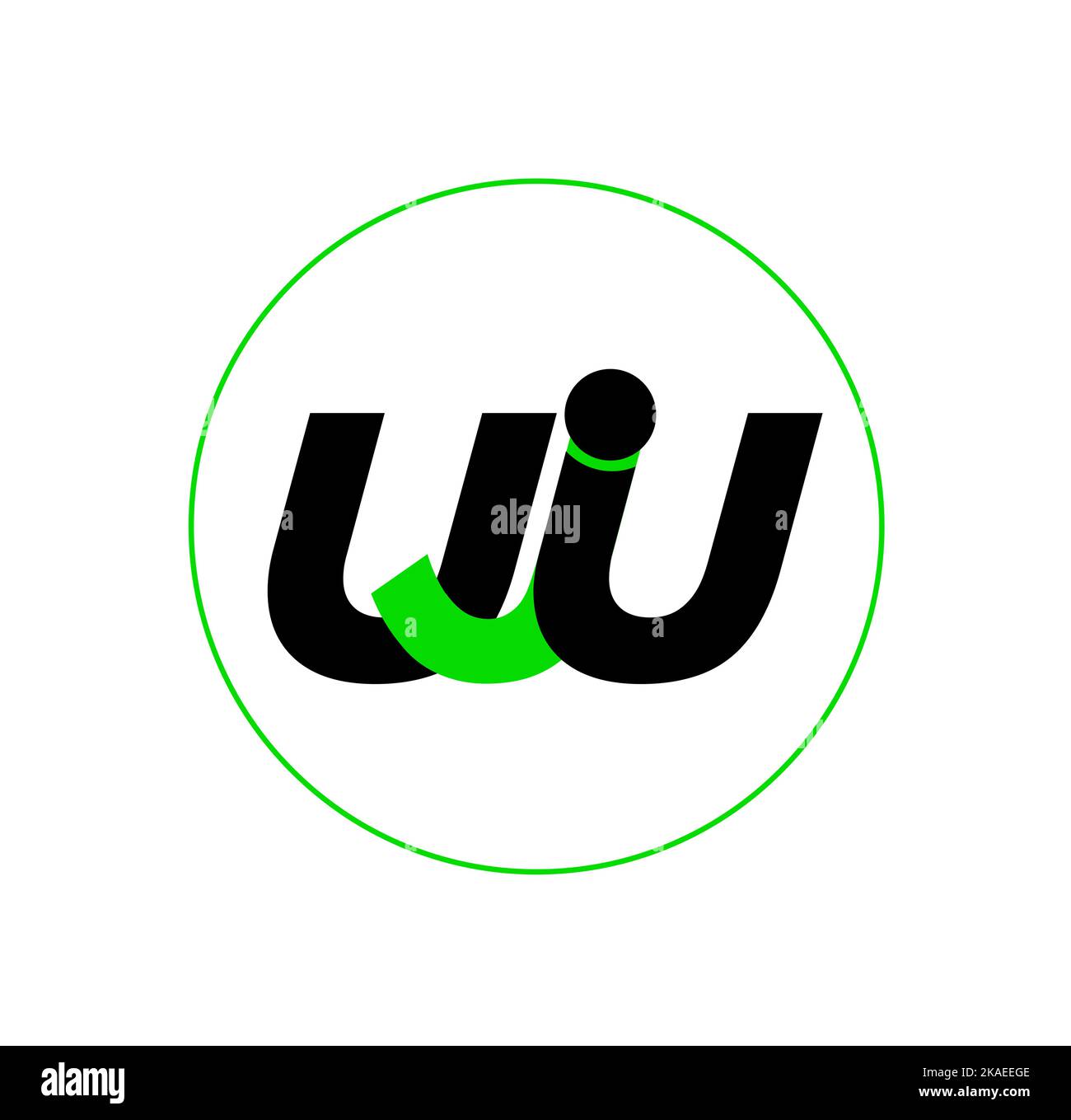 A vector icon of UIU company name initial letters monogram. UIU nbrand ...