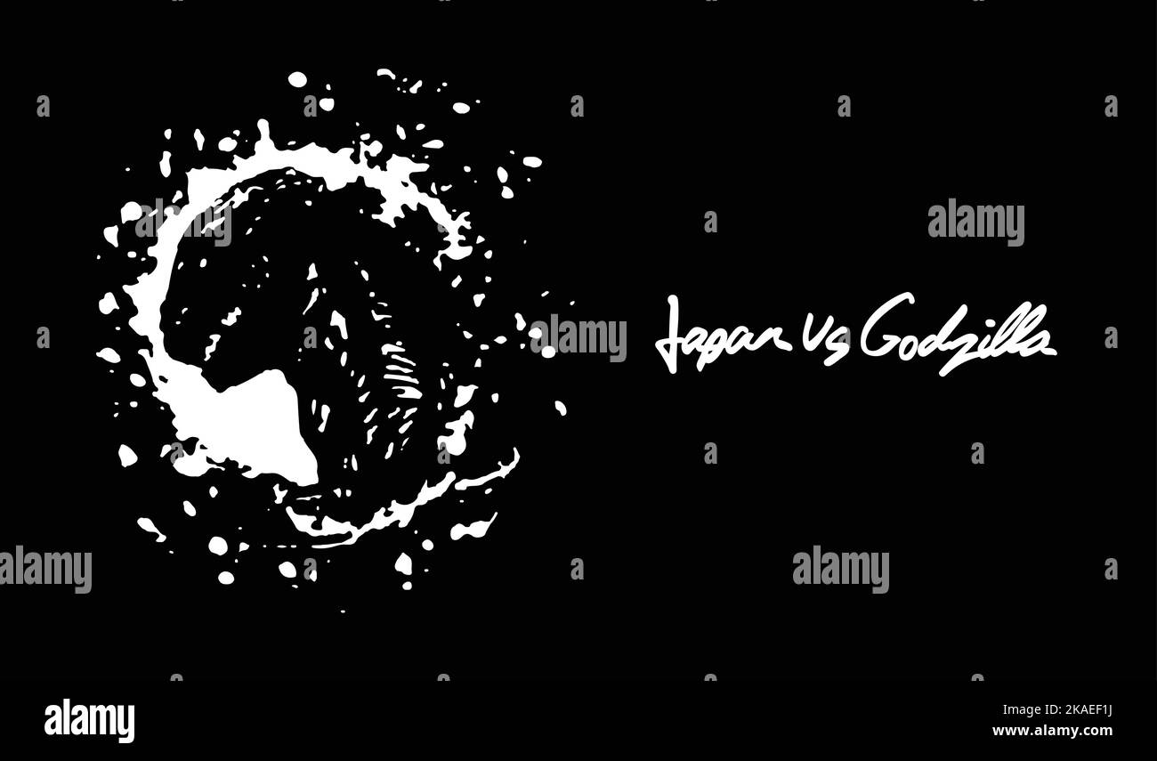 Godzilla poster Stock Vector Images - Alamy