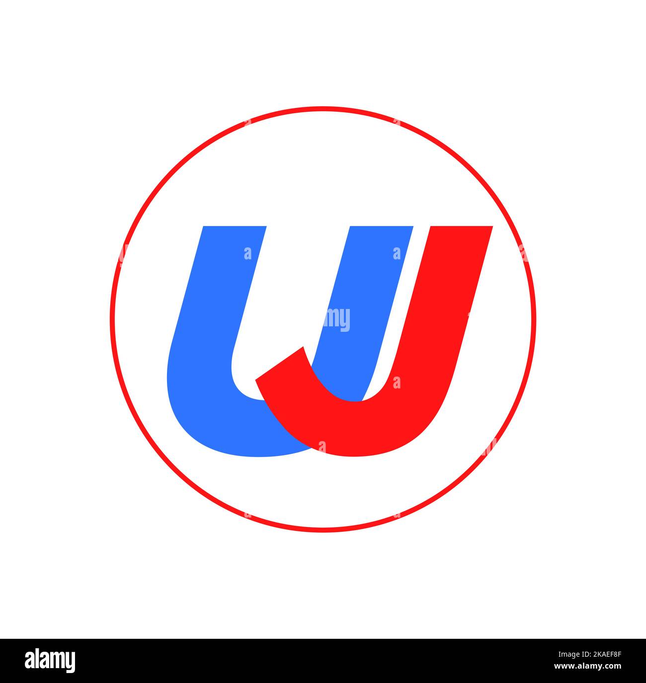 A vector icon of UJ company name initial letters monogram. UJ brand on ...