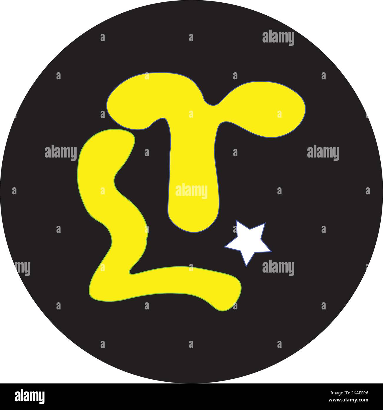 LT logo , yellow LT lettering, L T monogram Stock Vector Image & Art ...