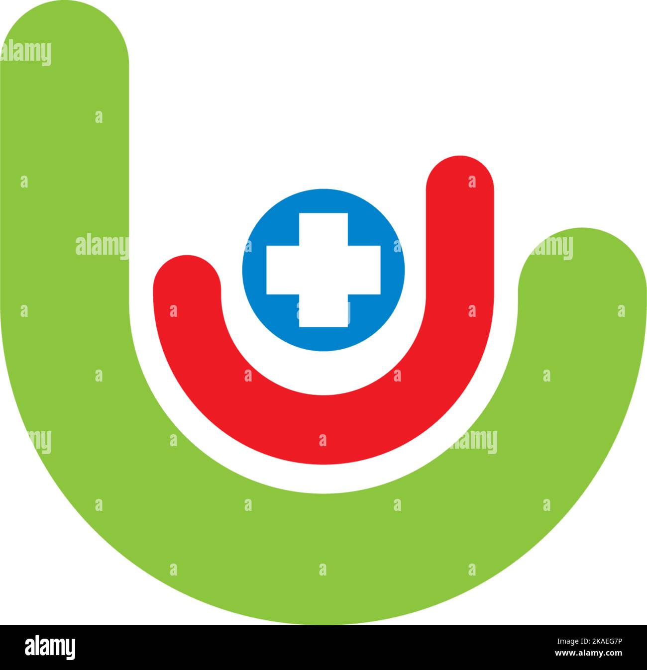 A colorful vector illustration of community care icon Stock Vector ...