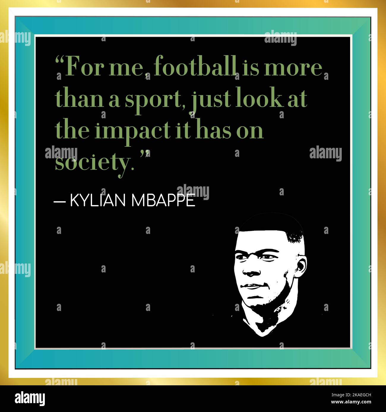 Kylian mbappe illustration hi-res stock photography and images - Alamy