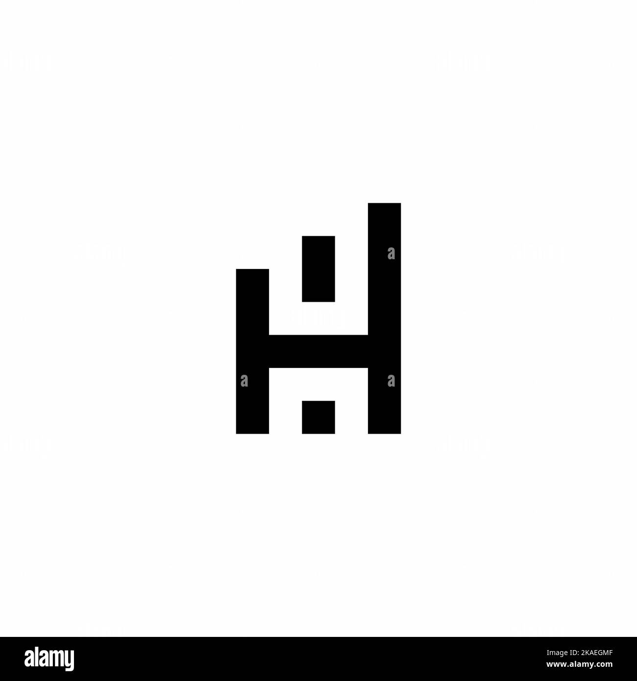 H logo house simple elegant nuance Stock Vector Image & Art - Alamy