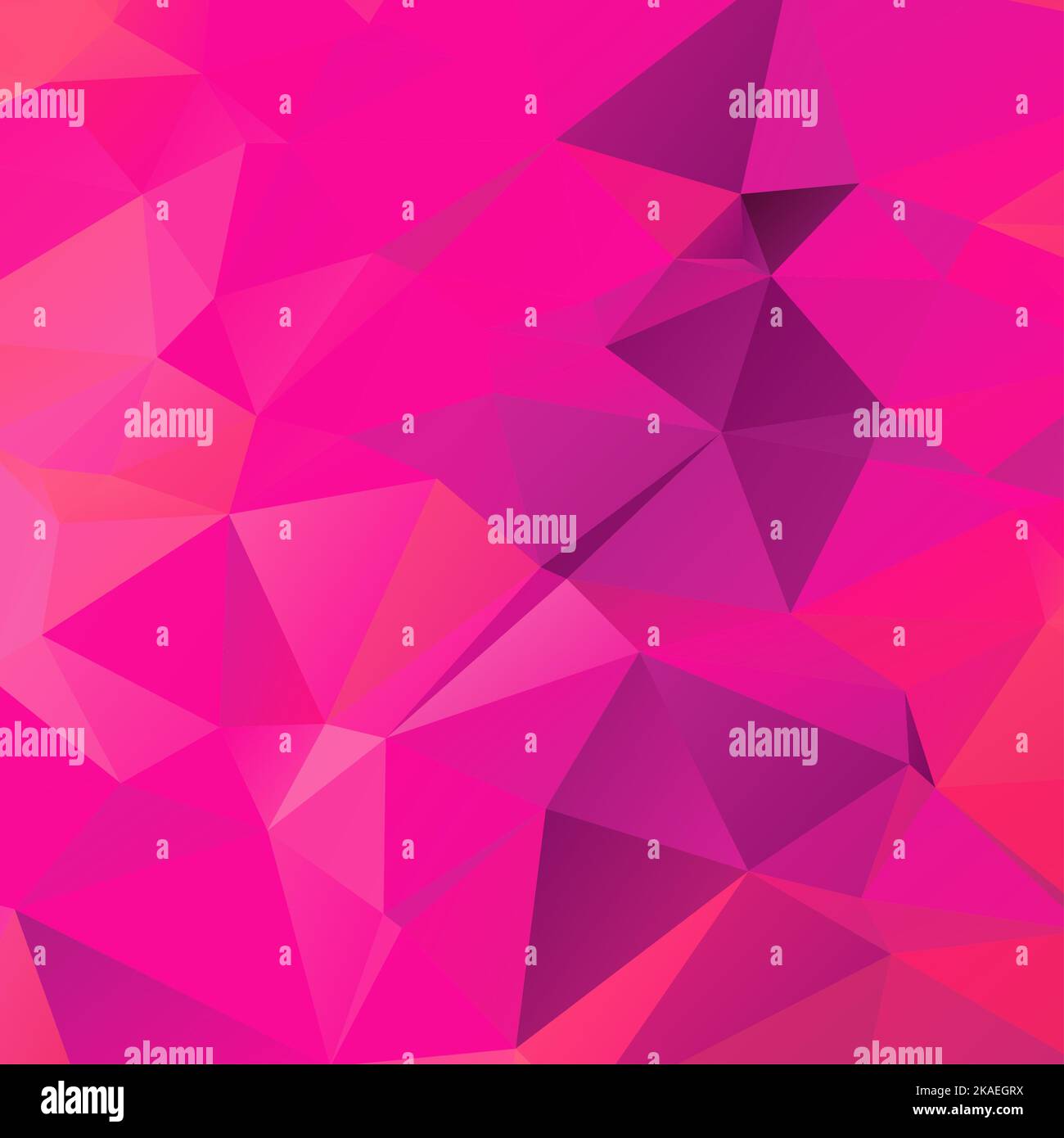 Abstract colorful geometric background of triangular polygons. Retro ...