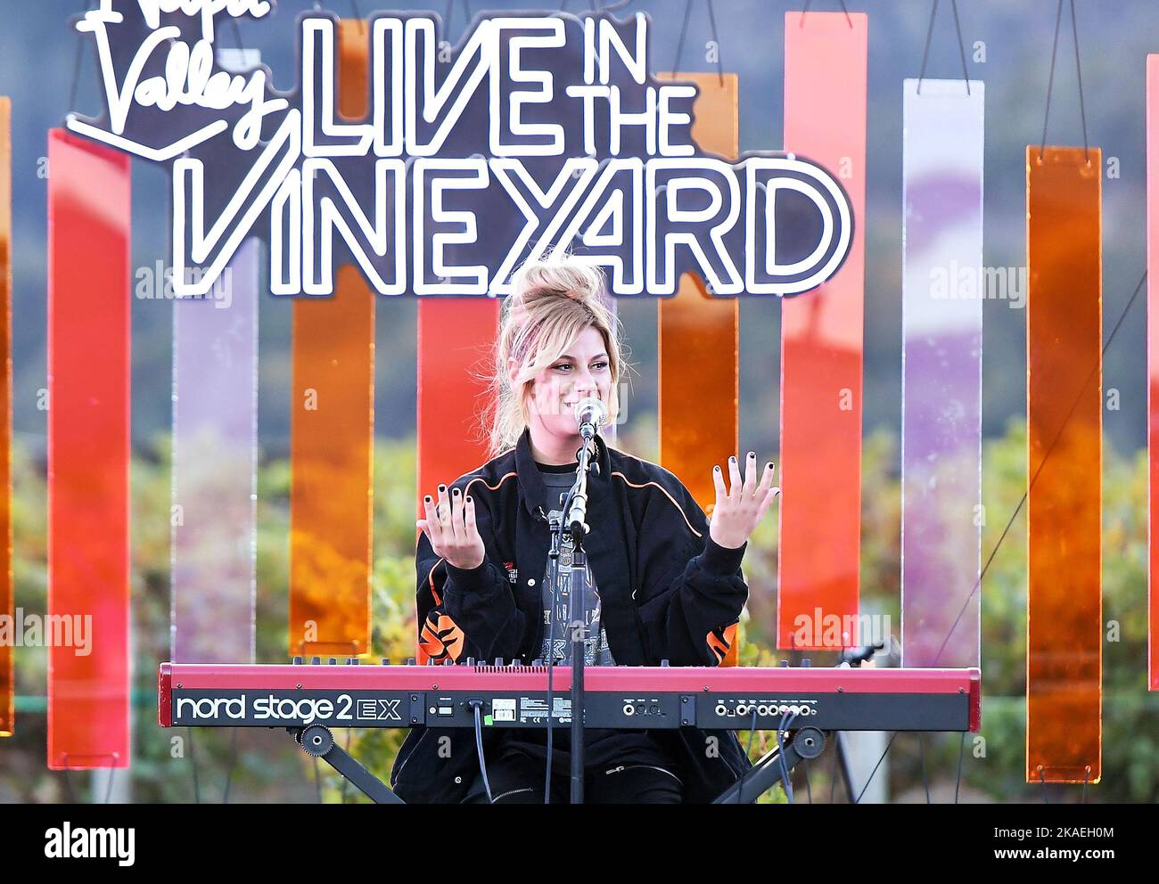 Jax aka Jackie Miskanic performs onstage during the 2022 Live in the ...