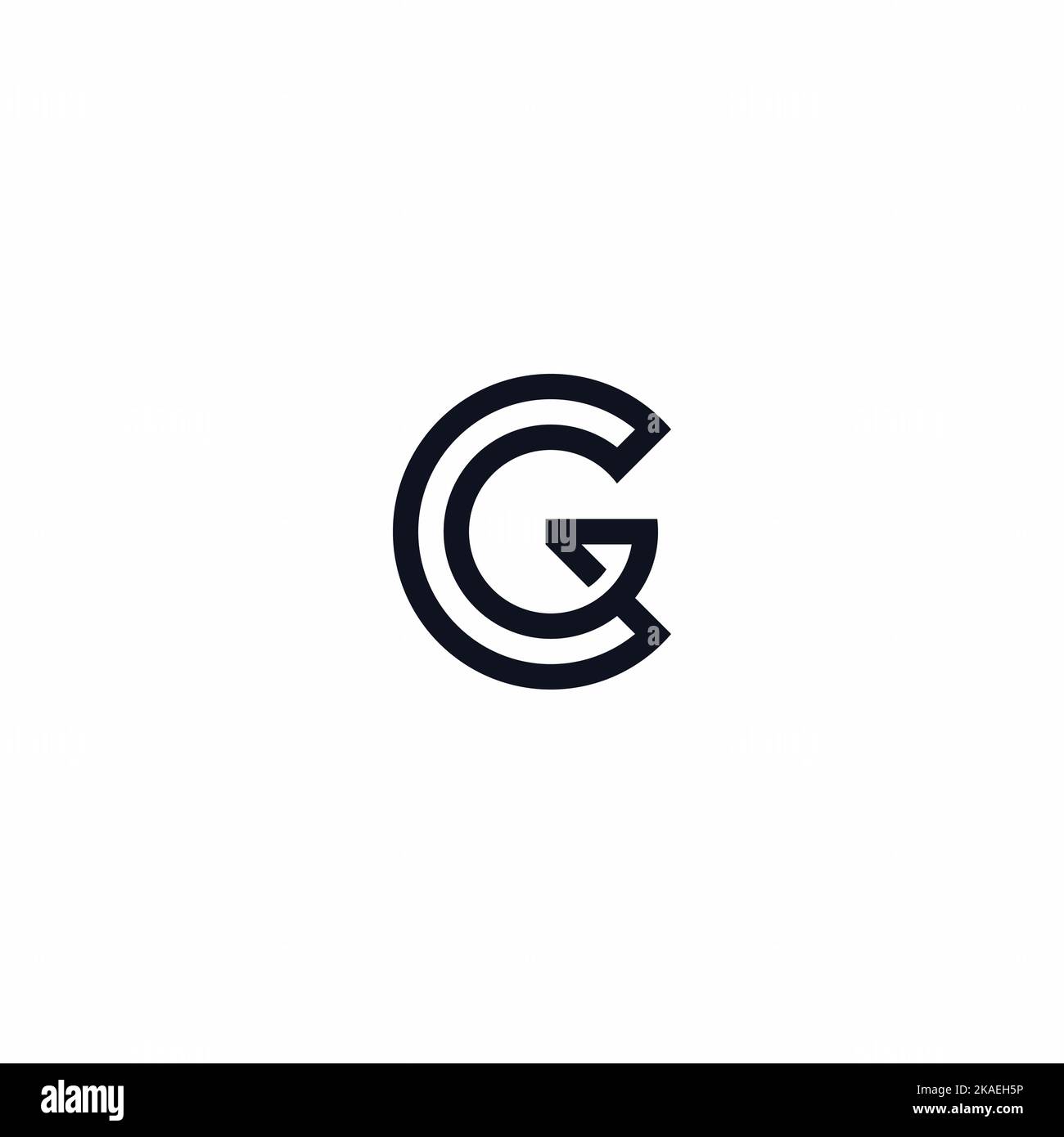 G logo simple elegant nuance Stock Vector Image & Art - Alamy