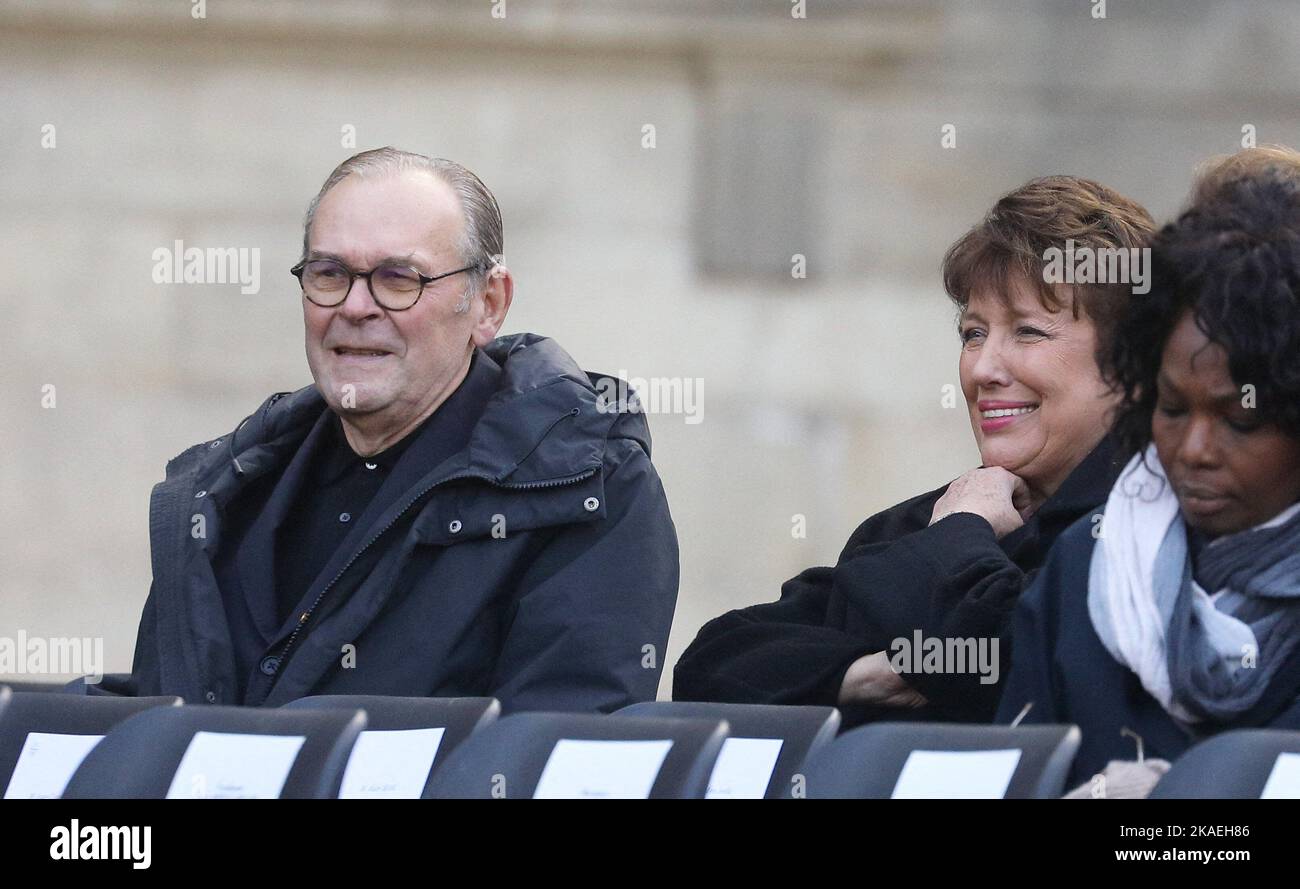 Jean-Jacques Aillagon, Roselyne Bachelot during national tribute ...