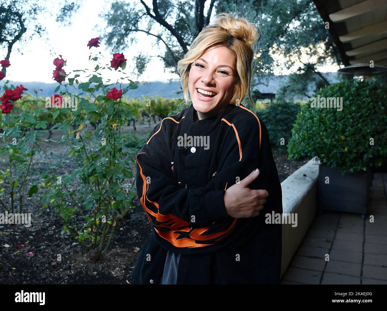 Jax aka Jackie Miskanic poses during the 2022 Live in the Vineyard at ...