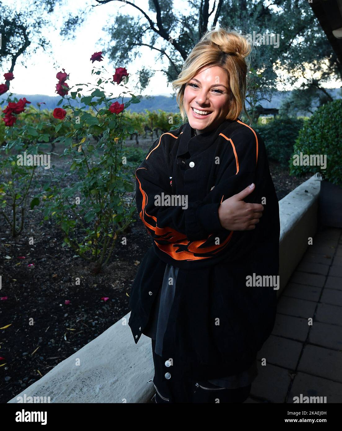 Jax aka Jackie Miskanic poses during the 2022 Live in the Vineyard at ...