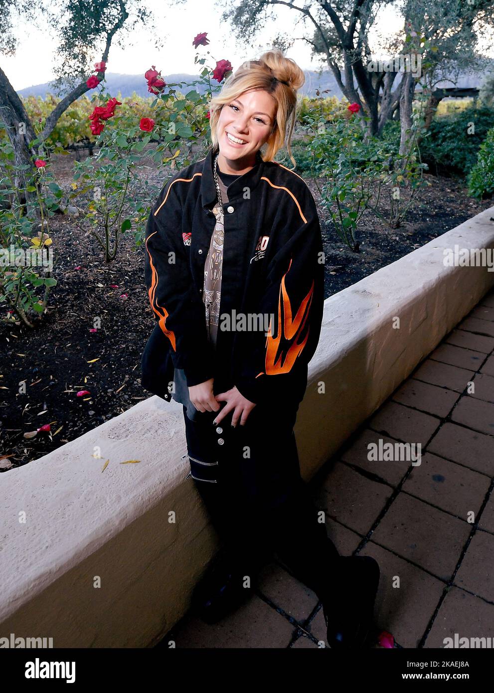 Jax aka Jackie Miskanic poses during the 2022 Live in the Vineyard at ...