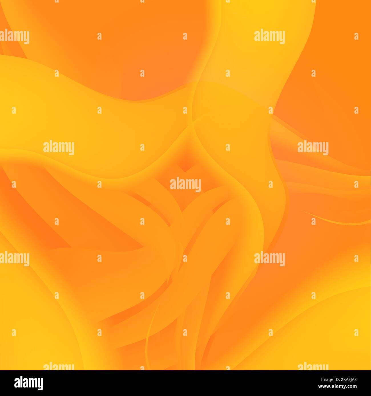 Abstract wavy yellow background. Colorful glow gradient surface for ...