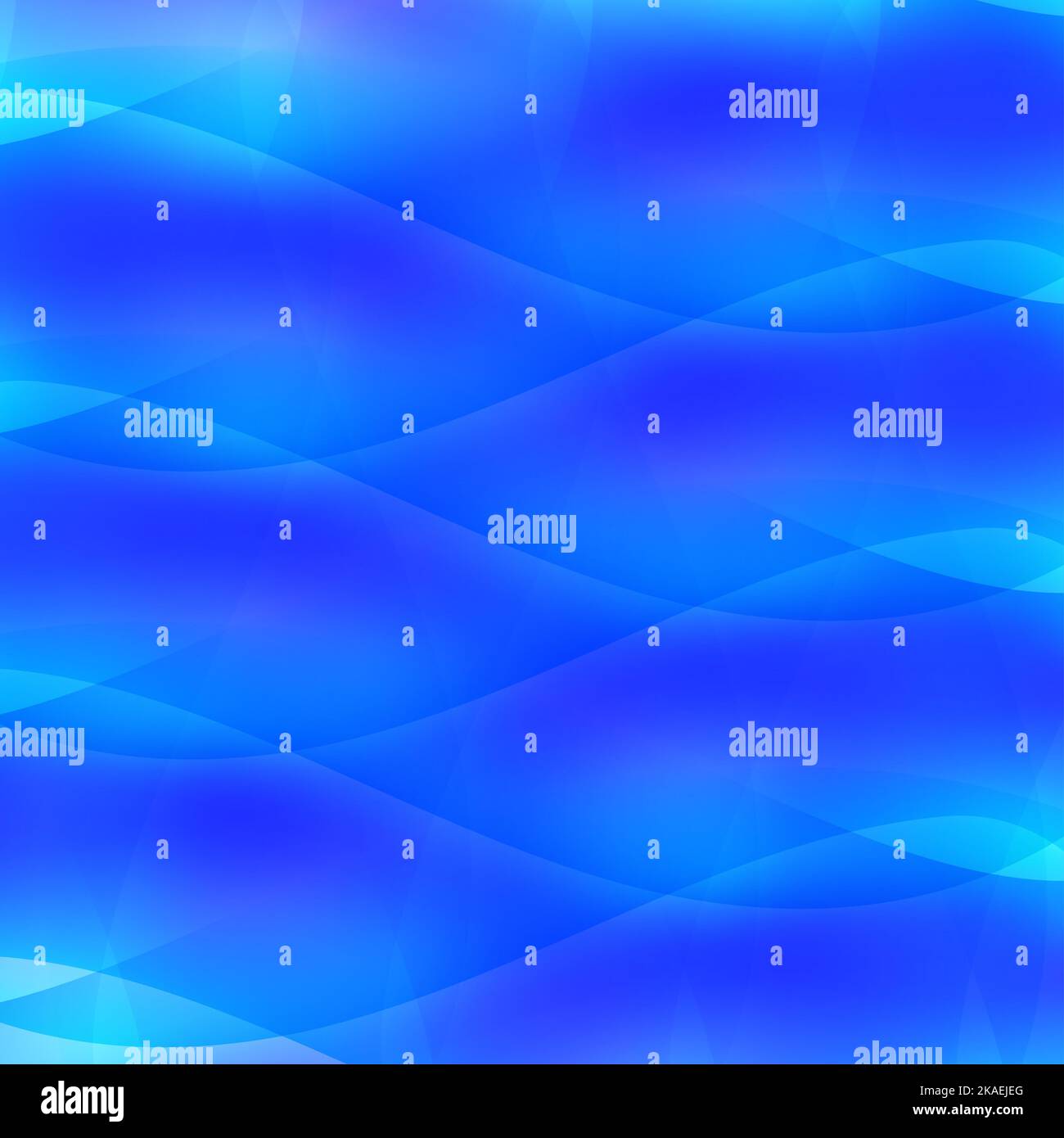 Abstract blue wavy background.Gradient shiny overlay. Bright poster ...