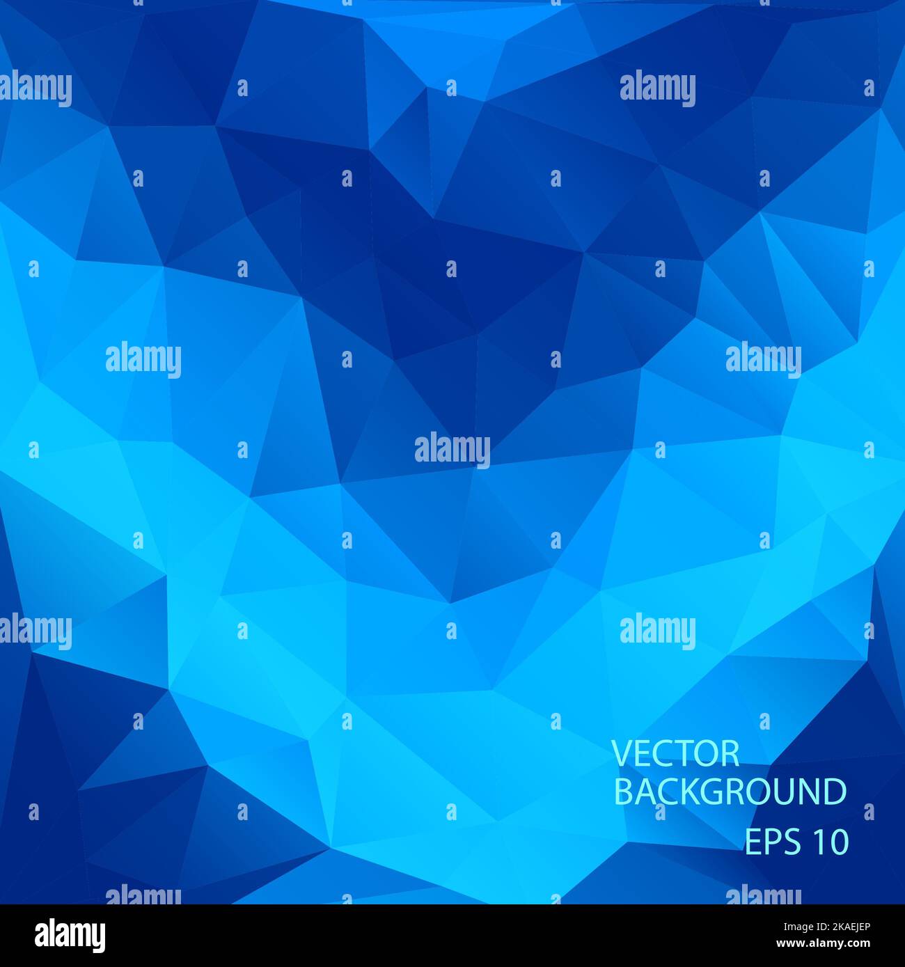 Abstract decorative vector background with triangular polygons Stock Photo - Alamy