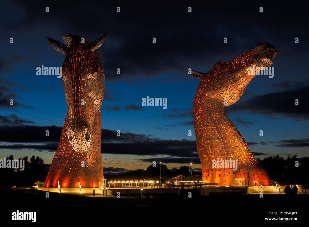 The Kelpies, Falkirk Stock Photo - Alamy