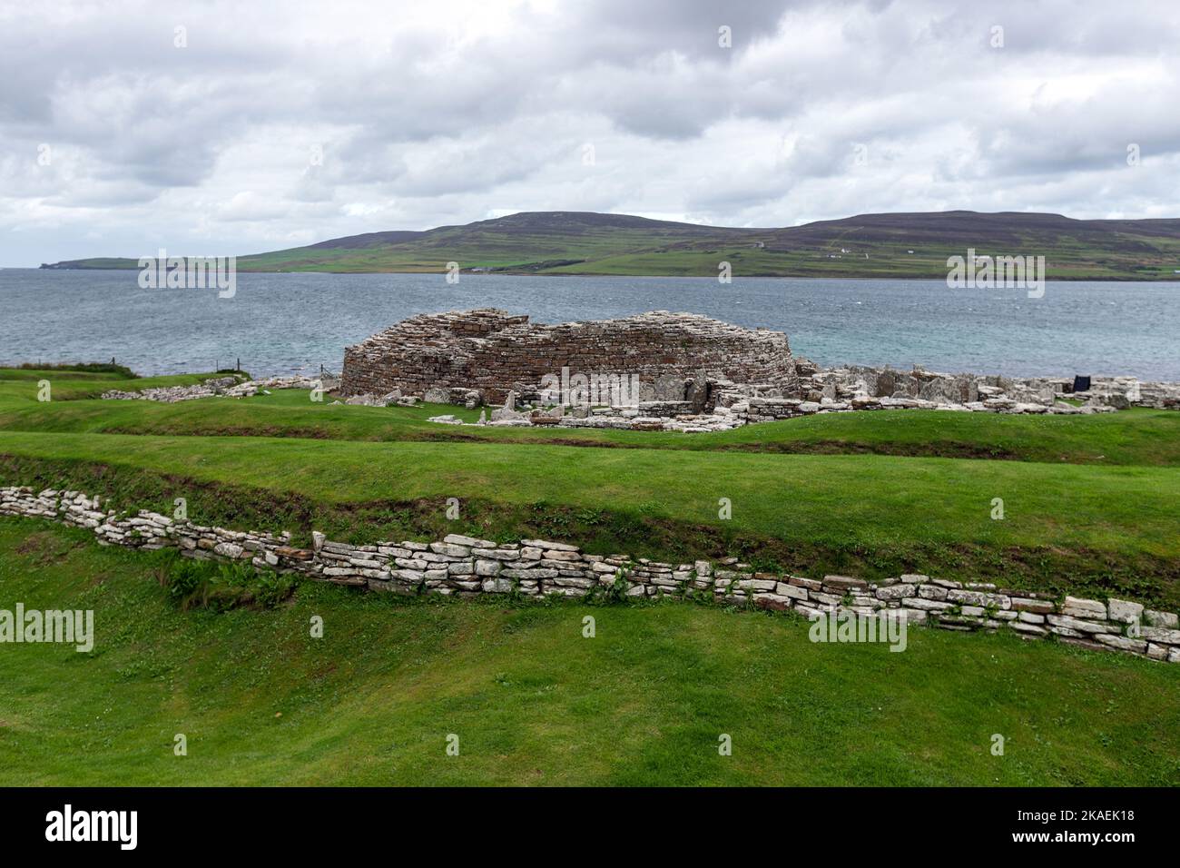 Tower of strength, Broch of Gurness, Iron Age broch village , Mainland ...