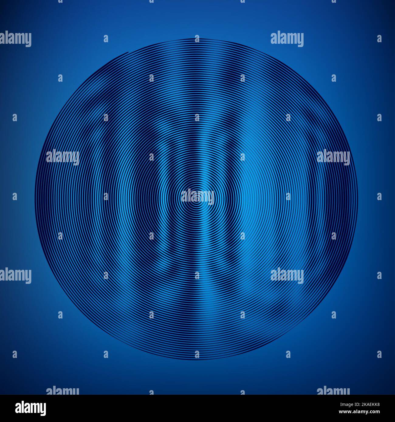 Monochromatic grunge background with circle of stripes and lines ...